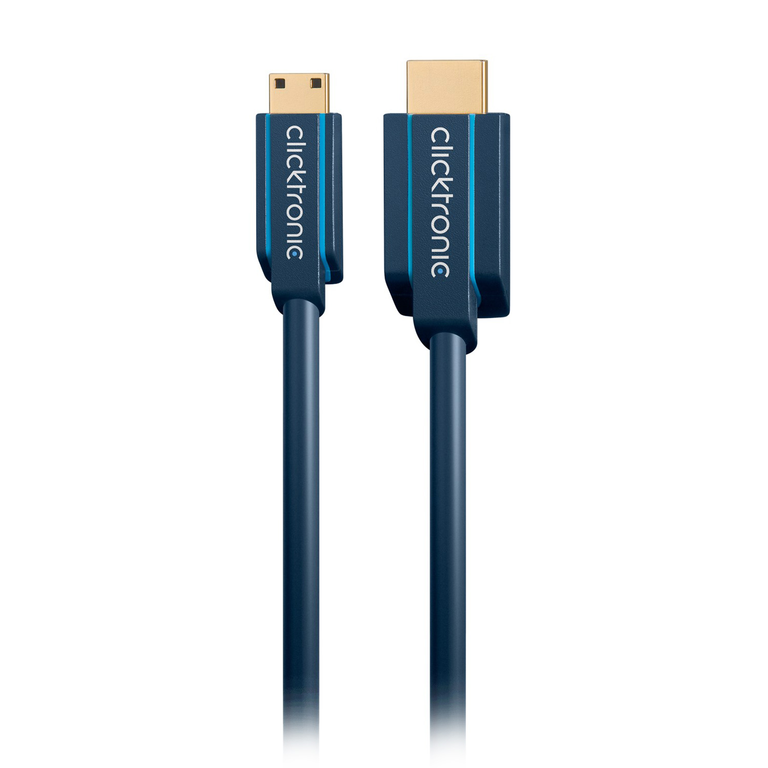 Clicktronic 70324 - Câble de raccordement HDMI mâle/mâle C mini 5 m ...
