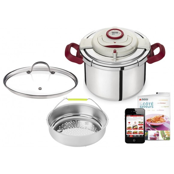 Seb Clipso+ Précision P4411406 - Autocuiseur 8 L - Comparer avec ...
