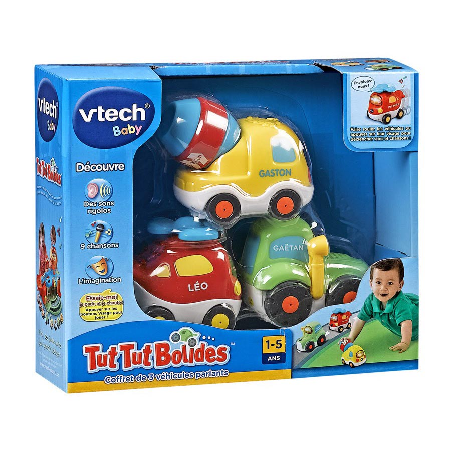 Vtech Tut Tut Bolides Coffret Trio n°3 - Comparer avec Touslesprix.com