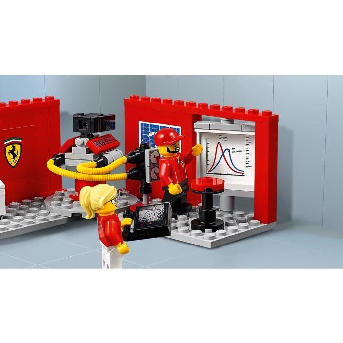 Lego 75882 - Speed Champions : Le centre de développement de la Ferrari ...