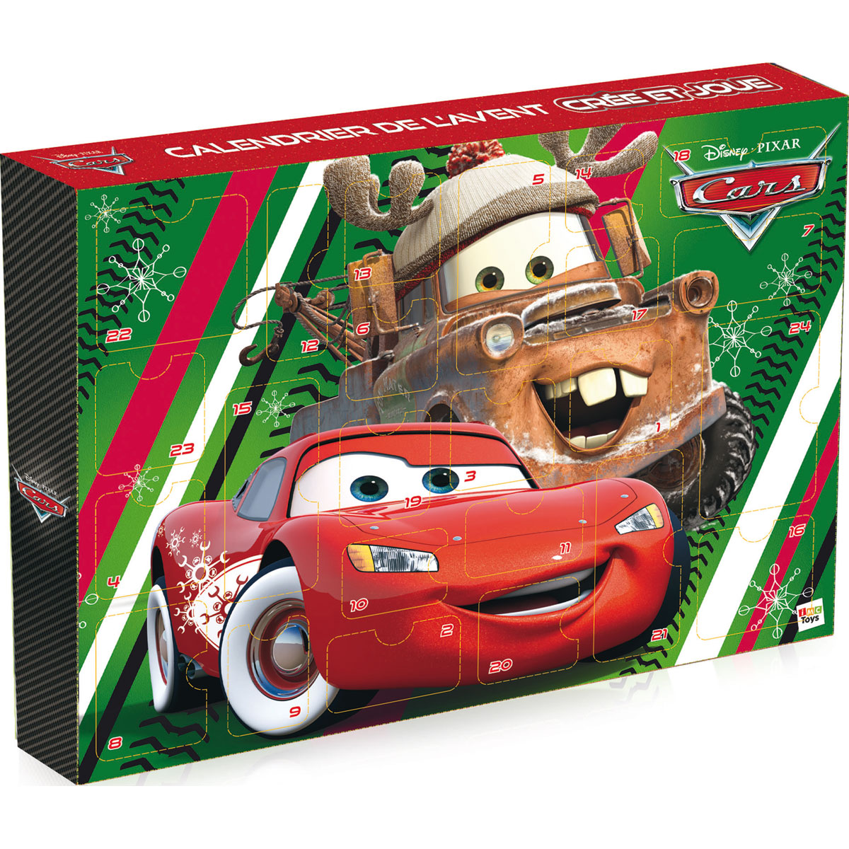 IMC Toys 250284 - Calendrier de l'avent Cars - Comparer avec ...