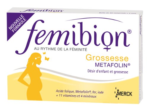 Merck Femibion - Grossesse Metafolin (60 comprimés) - Comparer avec ...