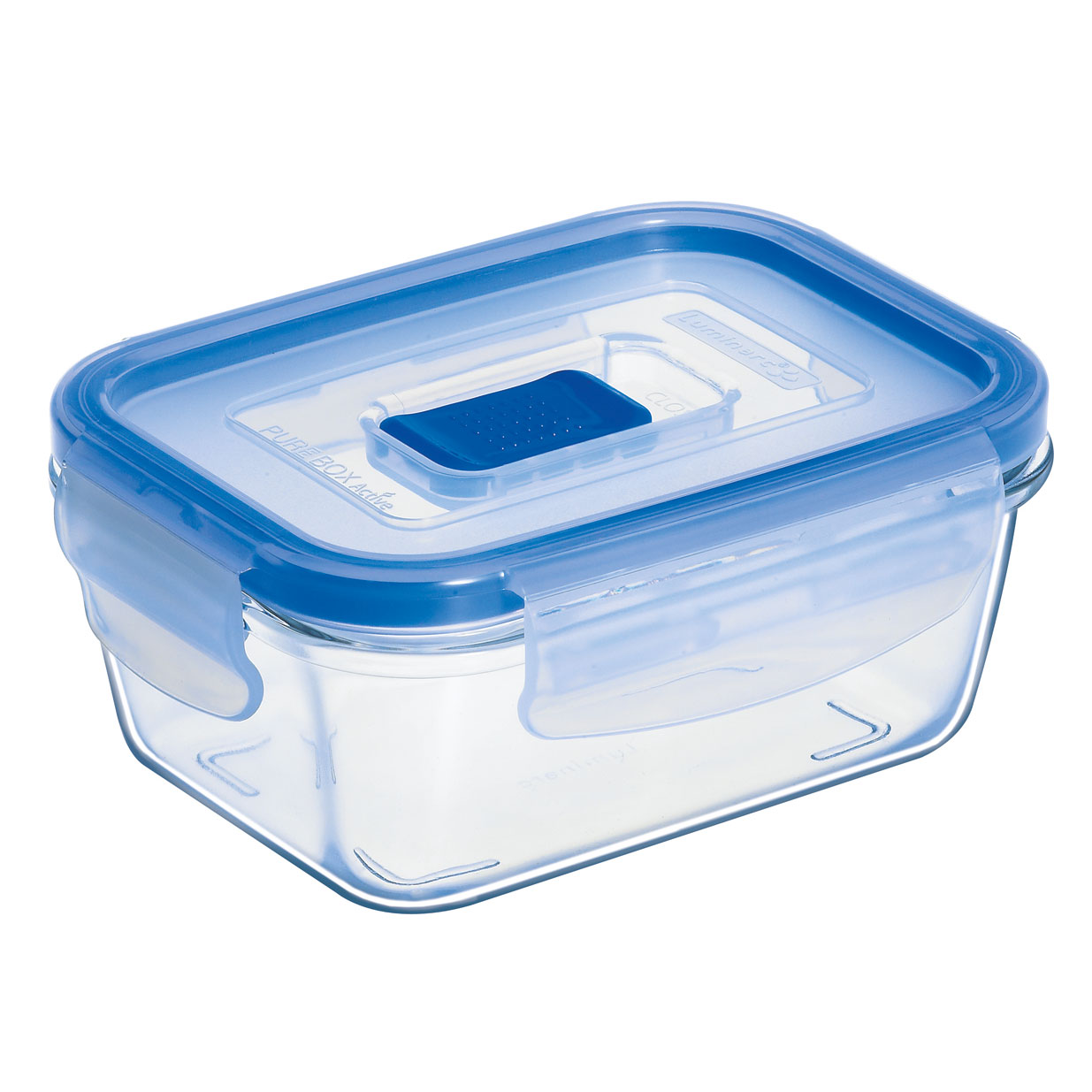 Luminarc 9207678 - Boîte de conservation rectangulaire à valve Pure Box ...