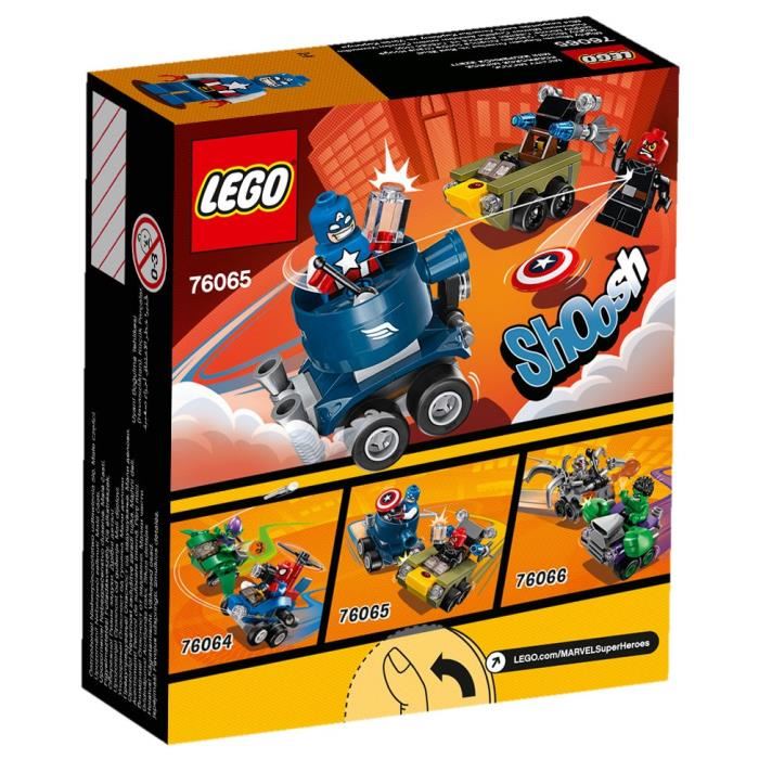 Lego 76065 - Super Heroes Marvel Mighty Micros : Captain America vs ...
