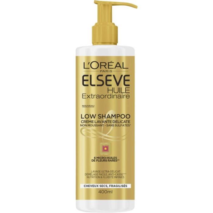 L'Oréal Elseve Huile Extraordinaire - Low Shampoo cheveux secs ...