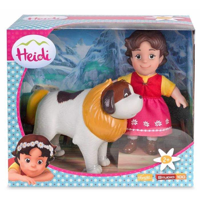 Famosa Coffret Heidi et son chien (17 cm) - Comparer avec Touslesprix.com