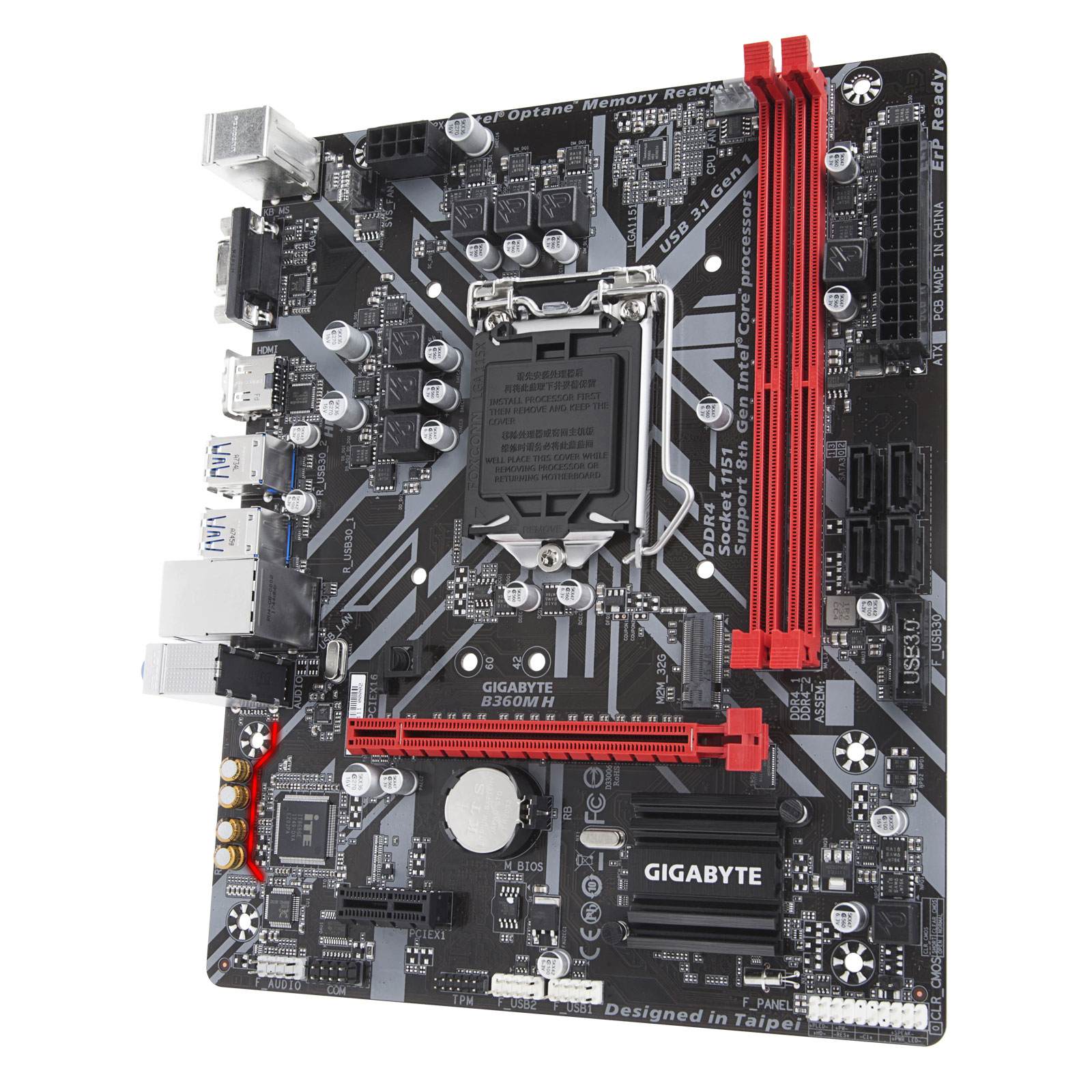GigaByte B360M H - Carte mère socket 1151 - Comparer avec Touslesprix.com