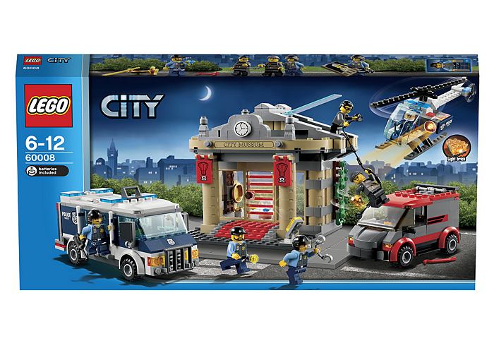 Lego 60008 - City : Le cambriolage du musée - Comparer avec Touslesprix.com