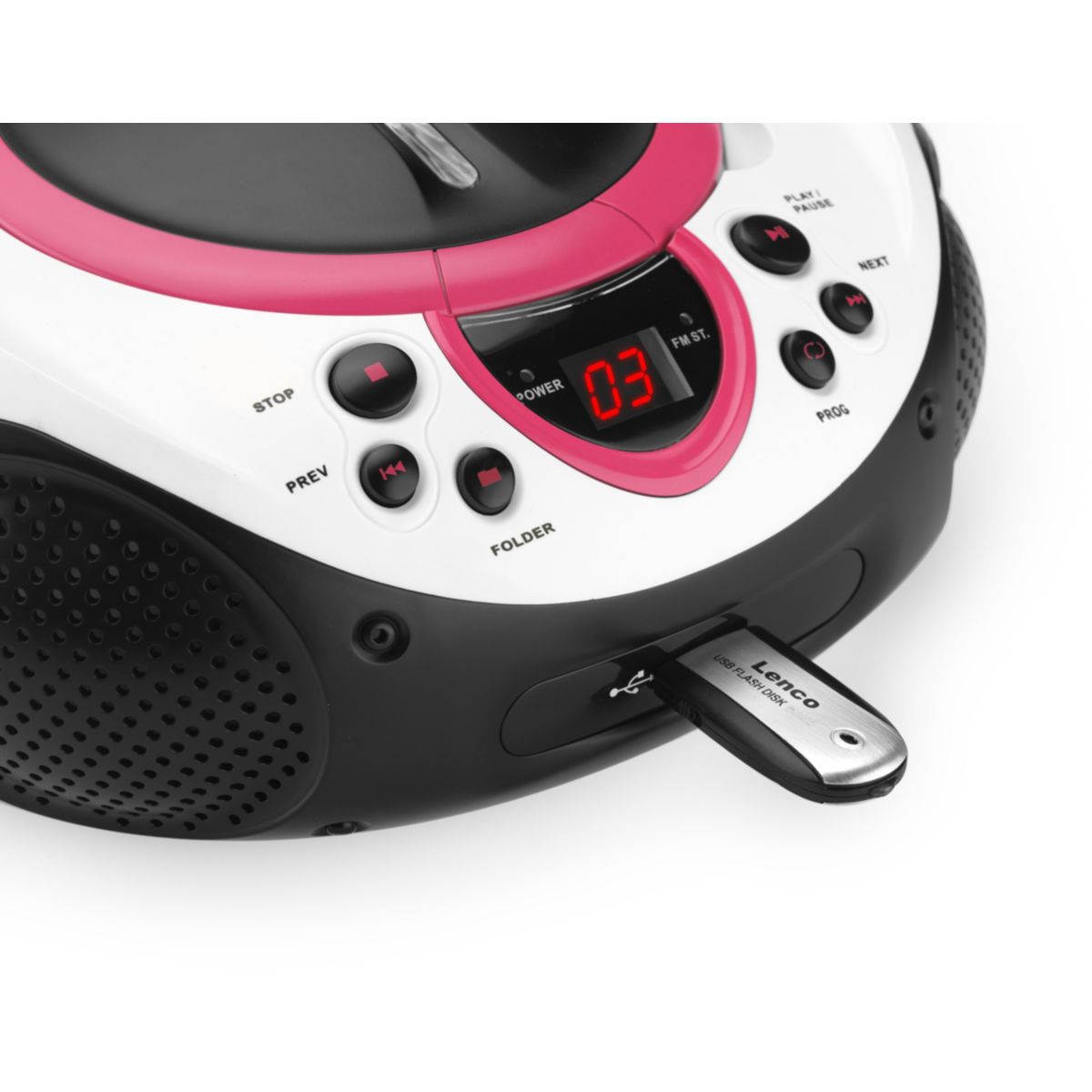 Lenco SCD-38 USB - Poste radio CD/MP3 avec port USB - Comparer avec Touslesprix.com