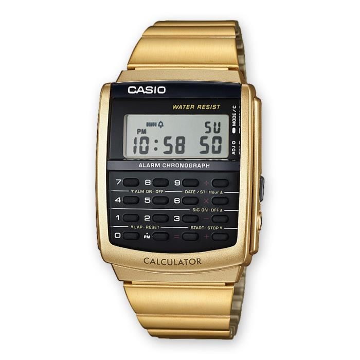 Casio CA-506C - Montre mixte avec calculatrice - Comparer avec ...
