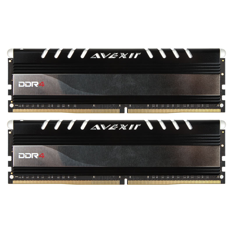 Avexir Core DDR4 Blue LED 2 x 4 Go 2400 MHz CAS 16 - Comparer avec ...