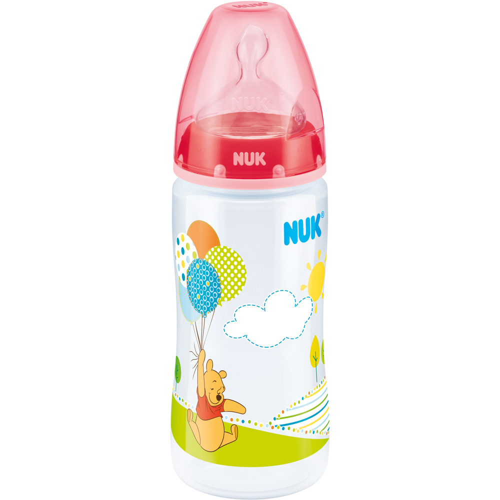 Nuk 710411 - Biberon incassable Winnie l'ourson 300 ml avec tétine en ...