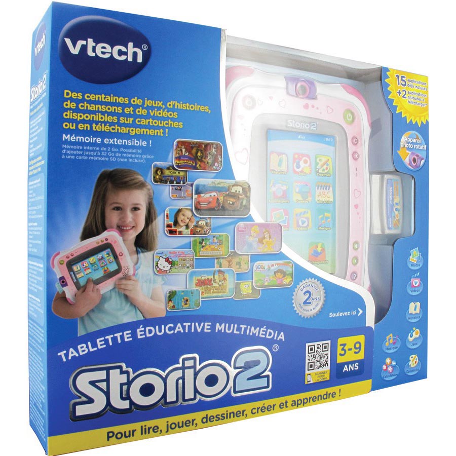Vtech Tablette éducative Storio 2 - Comparer avec Touslesprix.com