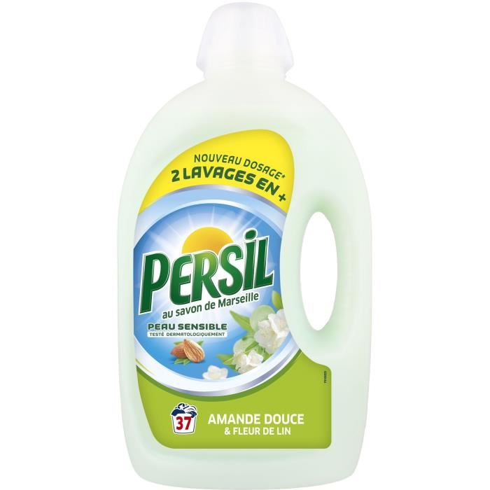 Persil Lessive Liquide Peaux Sensibles 2,63 L 35 Lavages - Comparer ...