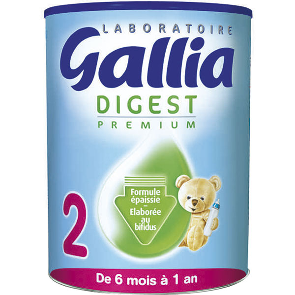 Gallia Lait Digest Premium 2ème âge 900g - de 6 à 12 mois - Comparer ...