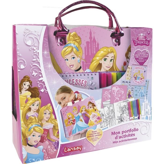 Lansay Mon portfolio d''activités Disney Princess - Comparer avec ...