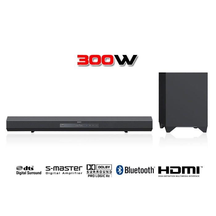 Sony HT-CT260 - Barre de son 2.1 300 Watts - Comparer avec Touslesprix.com