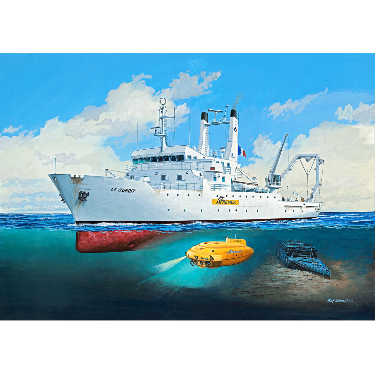 Revell 05131 - Maquette Titanic Searcher "Le Suroît" - Comparer avec ...