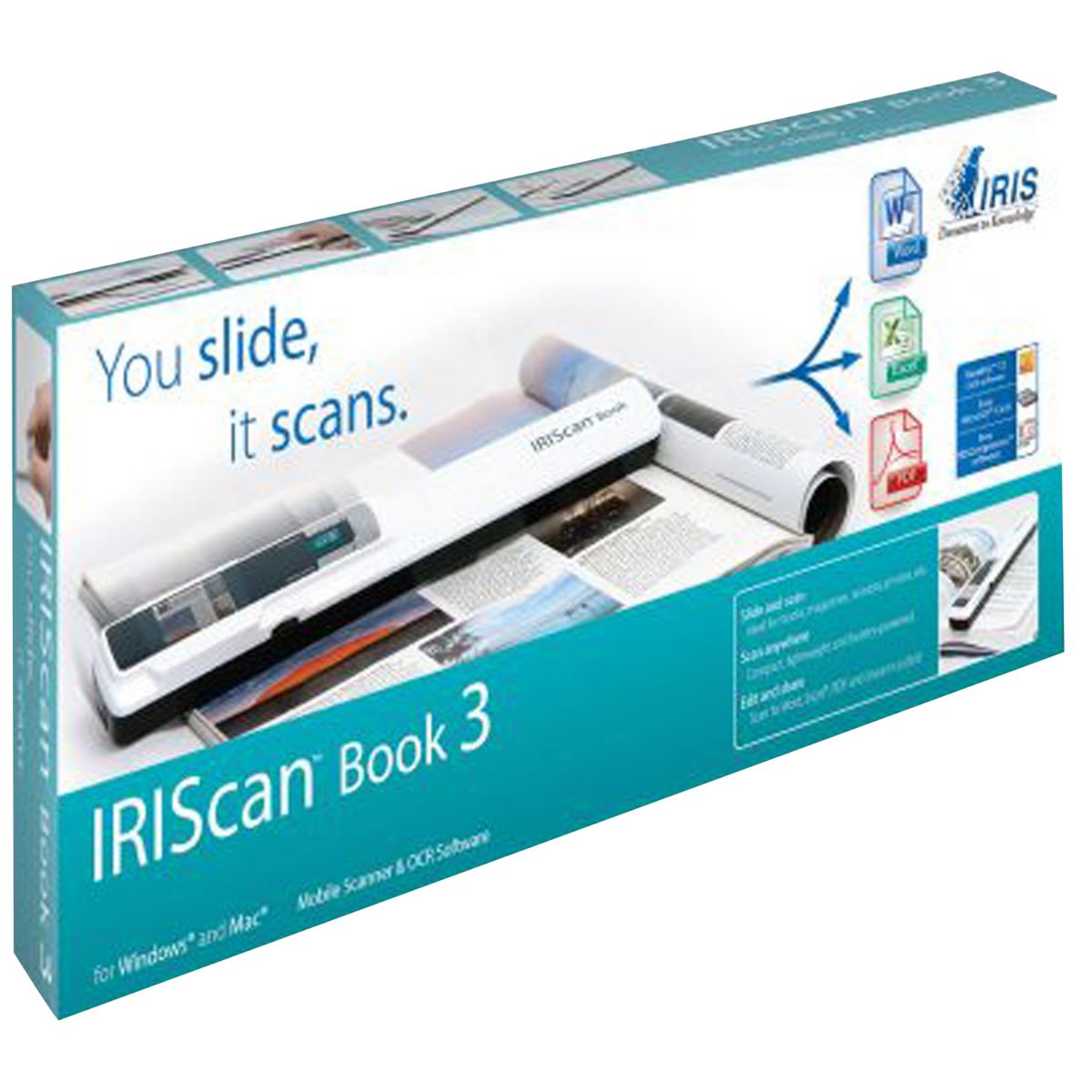 Iris IRISCan Book 3 - Scanner à main - Comparer avec Touslesprix.com