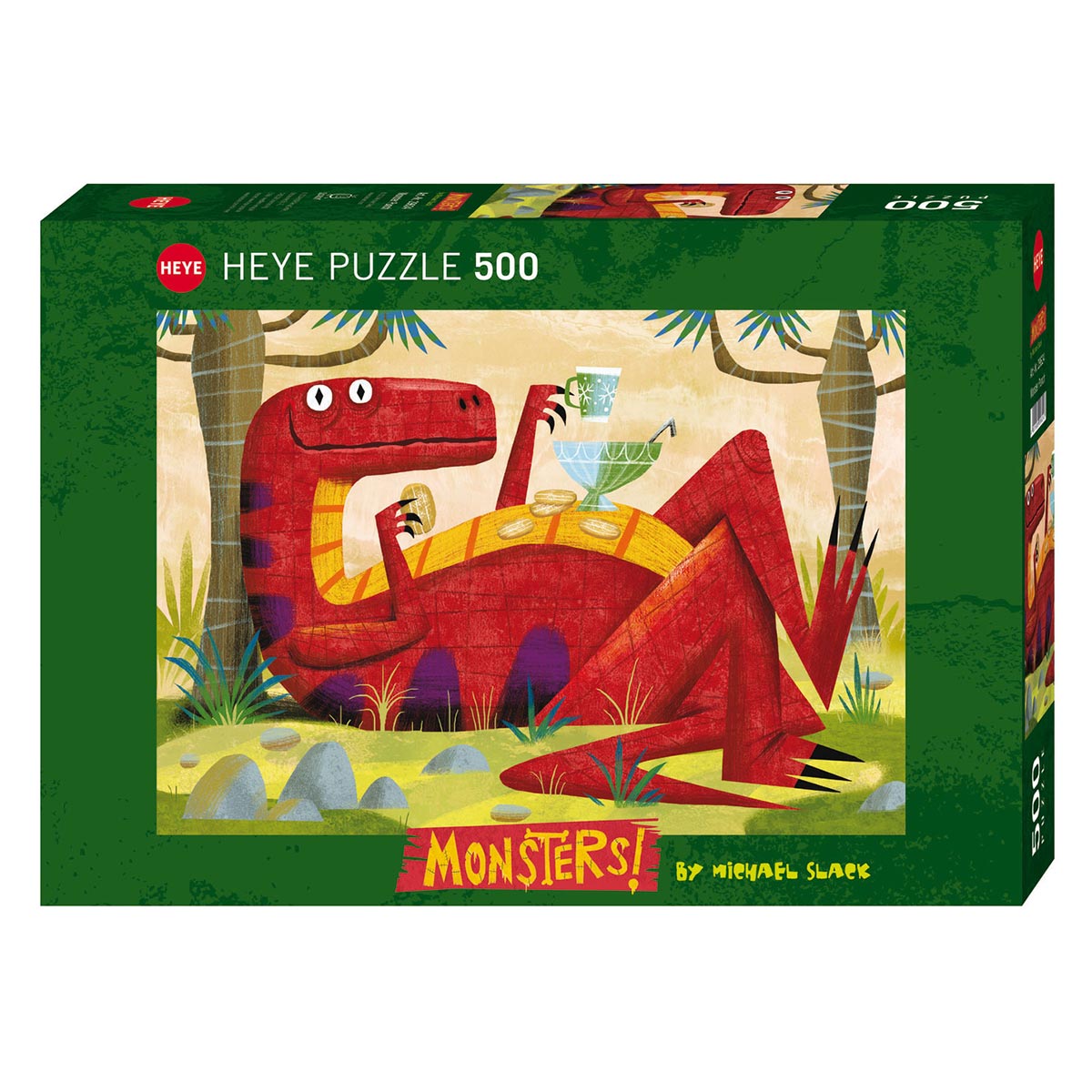Heye Puzzle Monsters : Michael Slack, Monster Punch 500 pièces ...