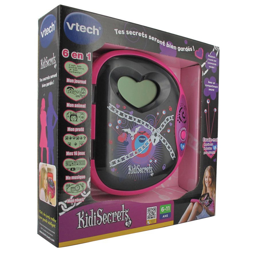Vtech Kidi Secrets 2 Black Edition - Comparer avec Touslesprix.com