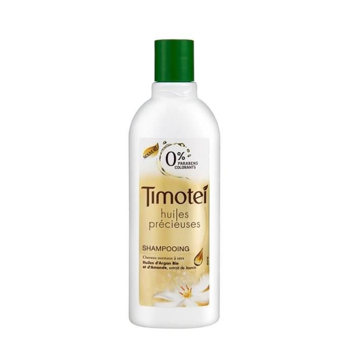 Timotei Shampooing Femme Huiles d'Argan Bio, d'Amande et Fleur de ...