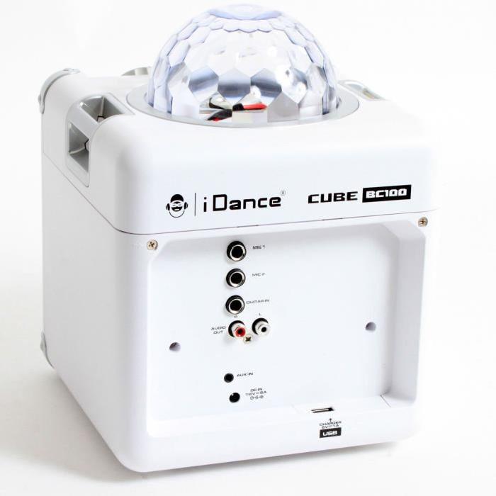 iDance Cube Karaoké BC100 - Comparer avec Touslesprix.com