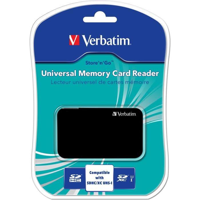 Verbatim Universal Memory Card Reader (47264) - Lecteur de carte ...
