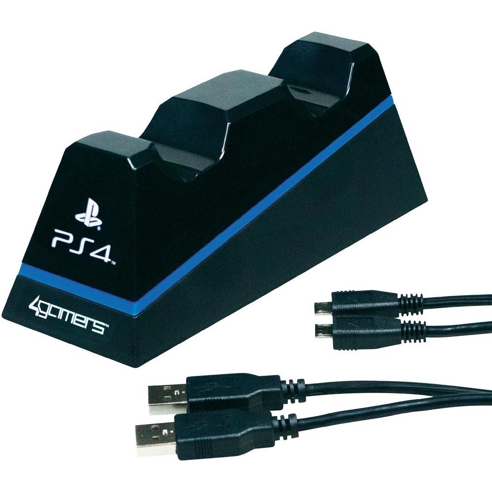 4Gamers Charge'n'Play - Support pour manette Dualshock PS4 - Comparer ...