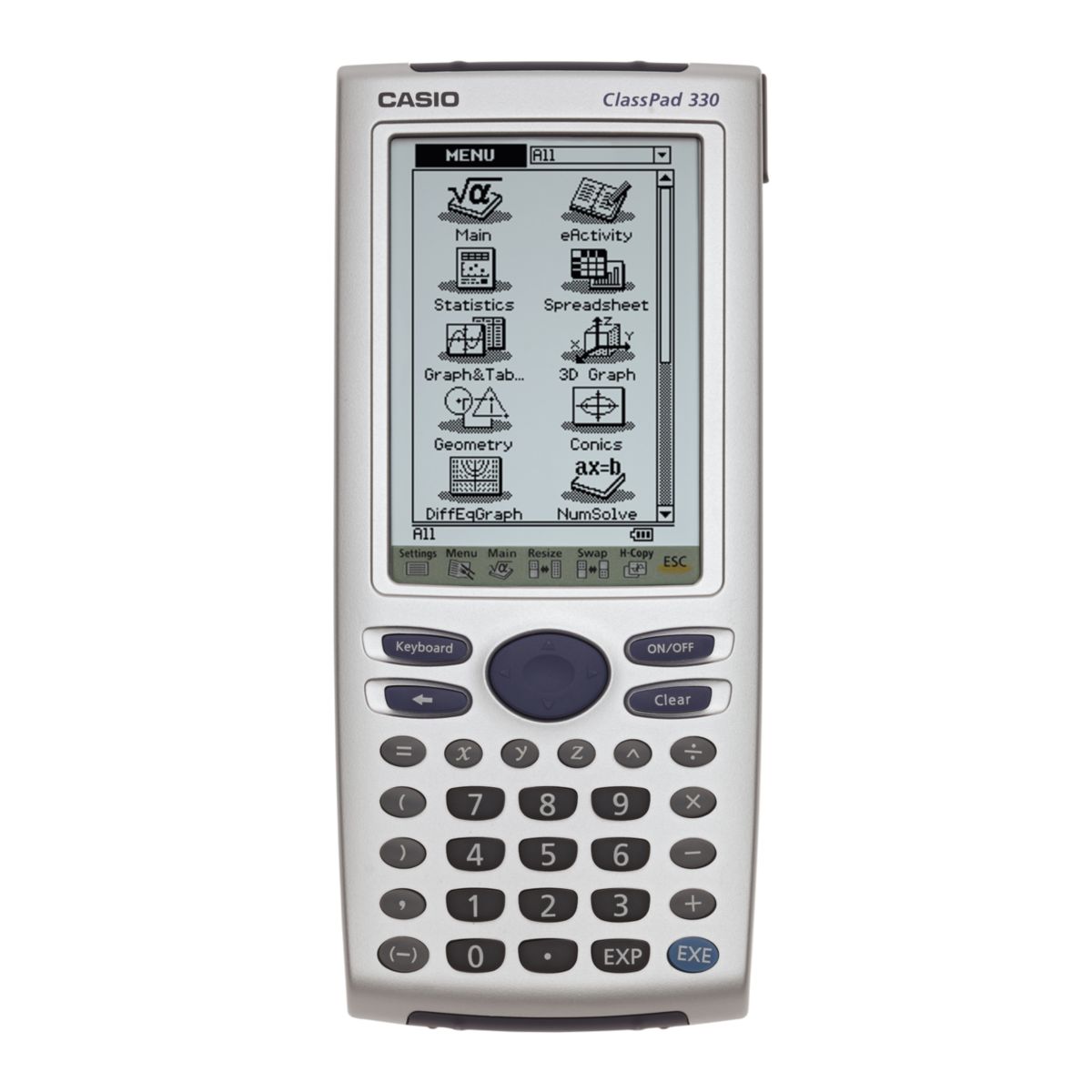 Casio ClassPad 330 PLUS - Calculatrice graphique formelle - Comparer ...