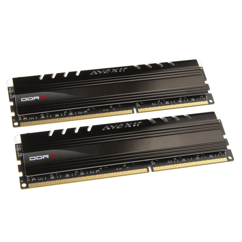 Avexir Core DDR3 Red LED 2 x 4 Go 1600 MHz CAS 11 - Comparer avec ...
