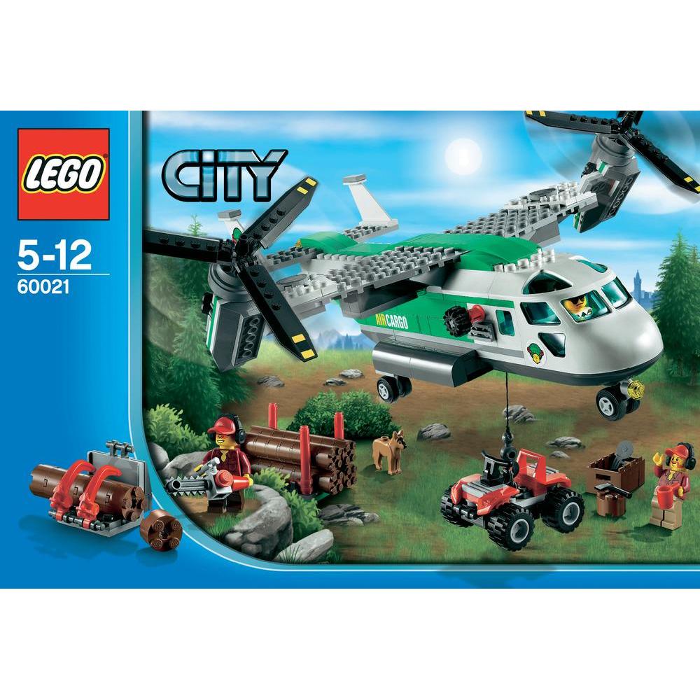 Lego 60021 - City : L'avion Cargo - Comparer avec Touslesprix.com