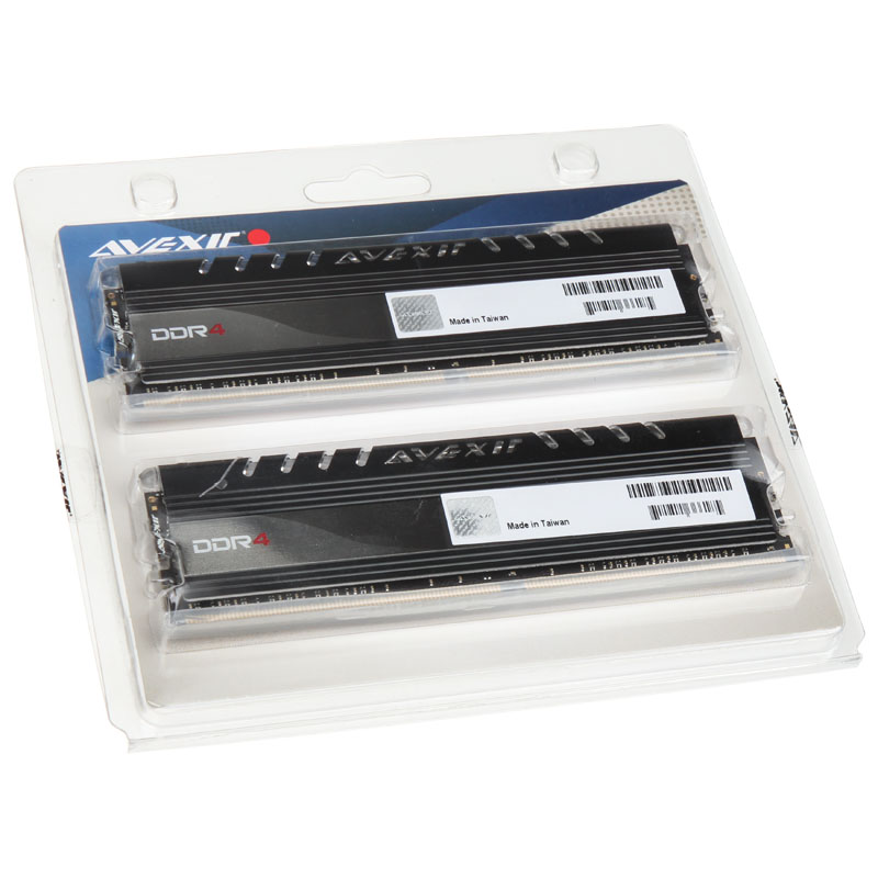 Avexir Core DDR4 Blue LED 2 x 4 Go 2400 MHz CAS 16 - Comparer avec ...