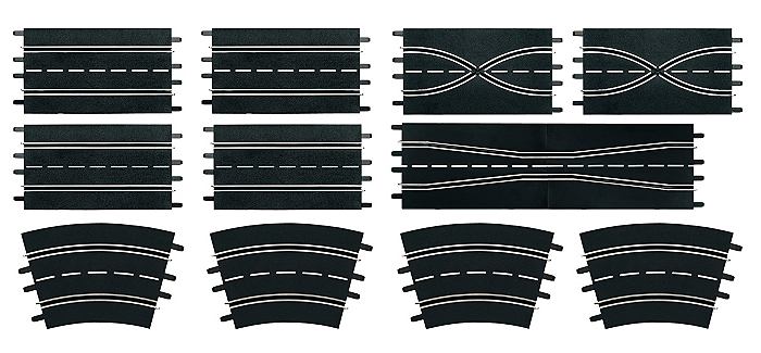 Carrera Toys 26956 - Kit d'extension 3 pour circuit Evolution, Digital ...