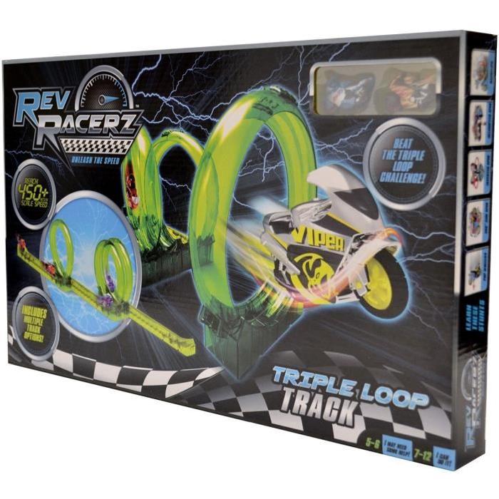 Modelco Rev Racers Triple Loop Track - Comparer avec Touslesprix.com