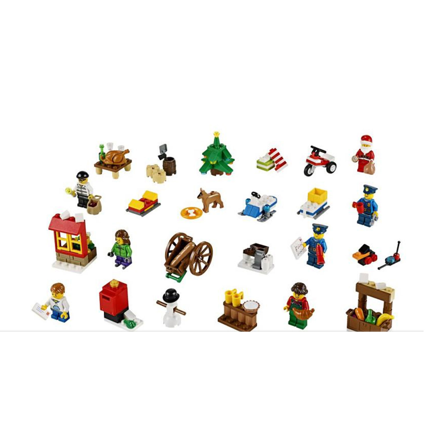 Lego 60063 - City : Calendrier de l'avent - Comparer avec Touslesprix.com