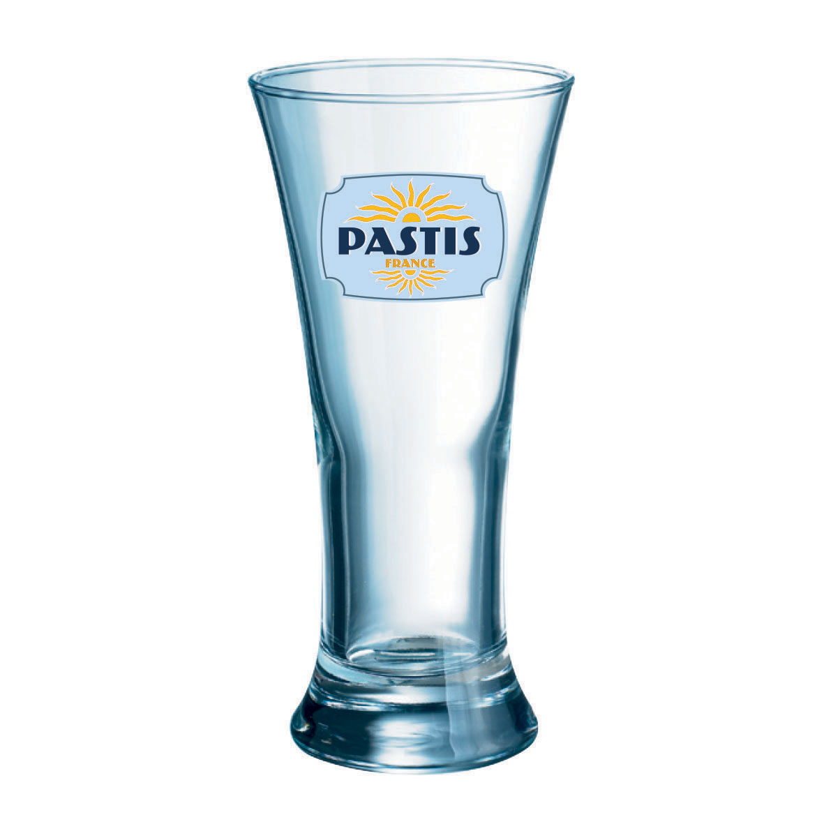 Durobor 6 verres à cocktail pastis Pilsner décor en verre Pastis (19 cl ...