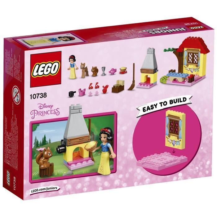 Lego 10738 - Juniors : Disney Princess Le Chalet de Blanche-Neige ...