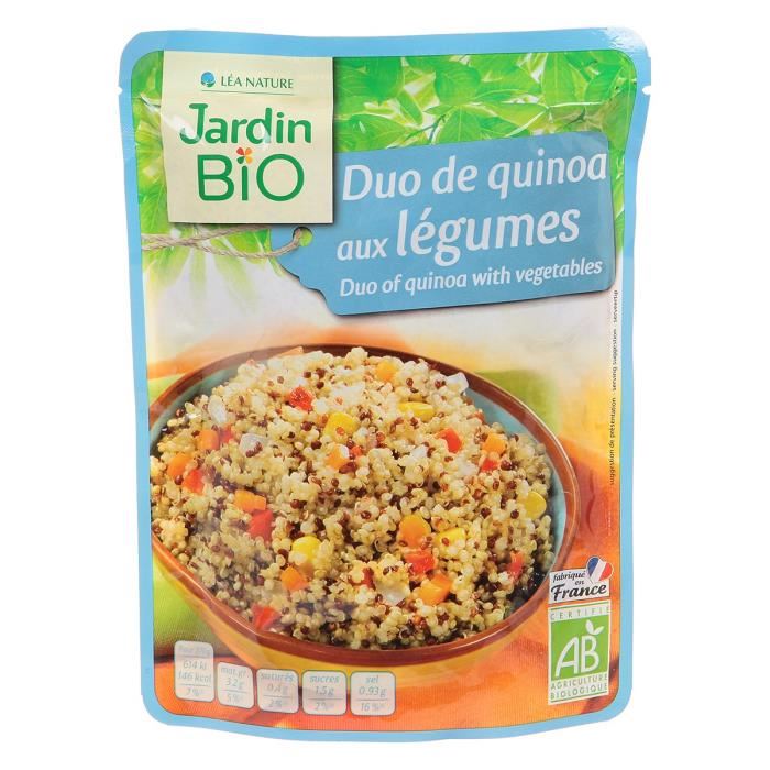 Jardin Bio Duo de quinoa aux légumes (100g) - Comparer avec Touslesprix.com