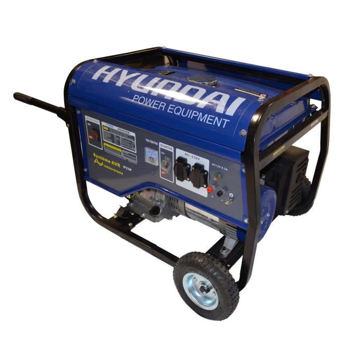 Hyundai HG4000R - Groupe électrogène 4000-4500W - Comparer avec ...