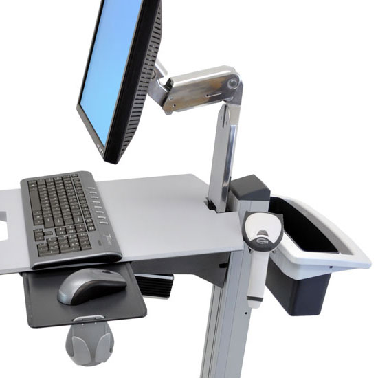 Ergotron 97-545 - Kit panier et poignée pour chariot Neo-Flex ...