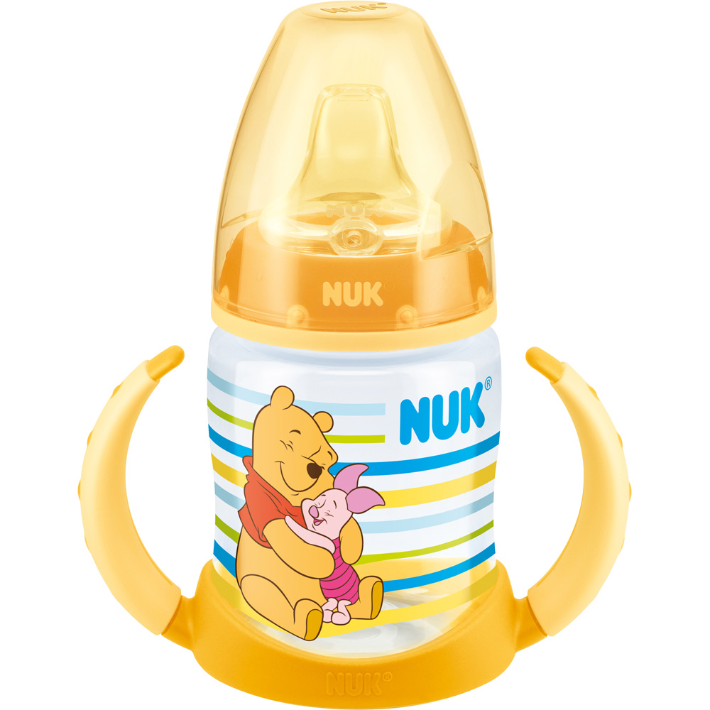 Nuk 710413 - Biberon d'apprentissage Winnie l'ourson 150 ml avec tétine ...