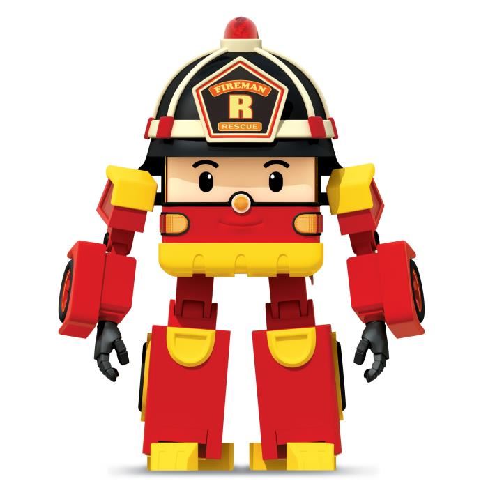 Simba Toys Robocar Poli - Mini Figure Set : Poli, Ambre, Helli, Roi et ...